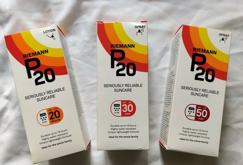 100/200ml Riemann P20 SPF 20 30 50 Once A Day Sun Cream Sunscreen ...