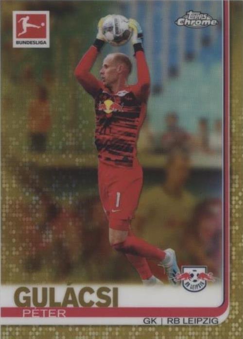 2019-20 Topps Chrome Bundesliga - Peter Gulacsi #68 Gold Refractor /50 ...