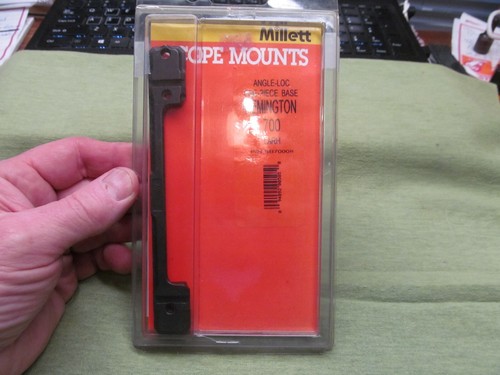 NOS Millett Angle-Loc 1pc. Base Weaver Style Rings - Savage 110 RH Long ...