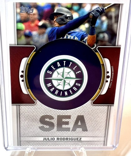 2023 Topps Series 1 - Team Logo Commemorative Patches #TLP-JR Julio ...