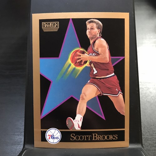 1990-91 SkyBox Scott Brooks Philadelphia 76ers #212 | eBay