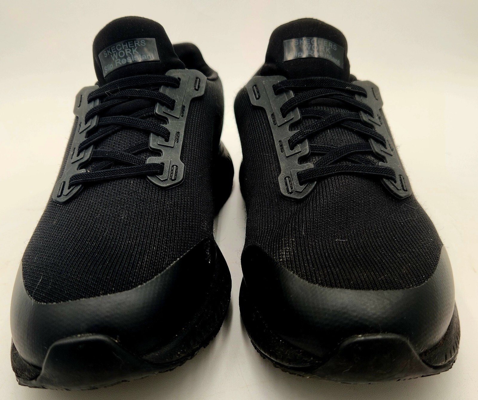 Skechers Men's Squad Sr Food Service Shoe 10 Black - Gem