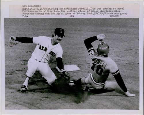 LG767 1980 Original Photo HOSKEN POWELL Minnesota Twins RICK BURLESON ...