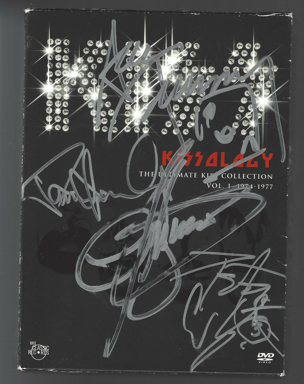 KISS - Signed Kissology DVD Collection by all 4 original members | eBay