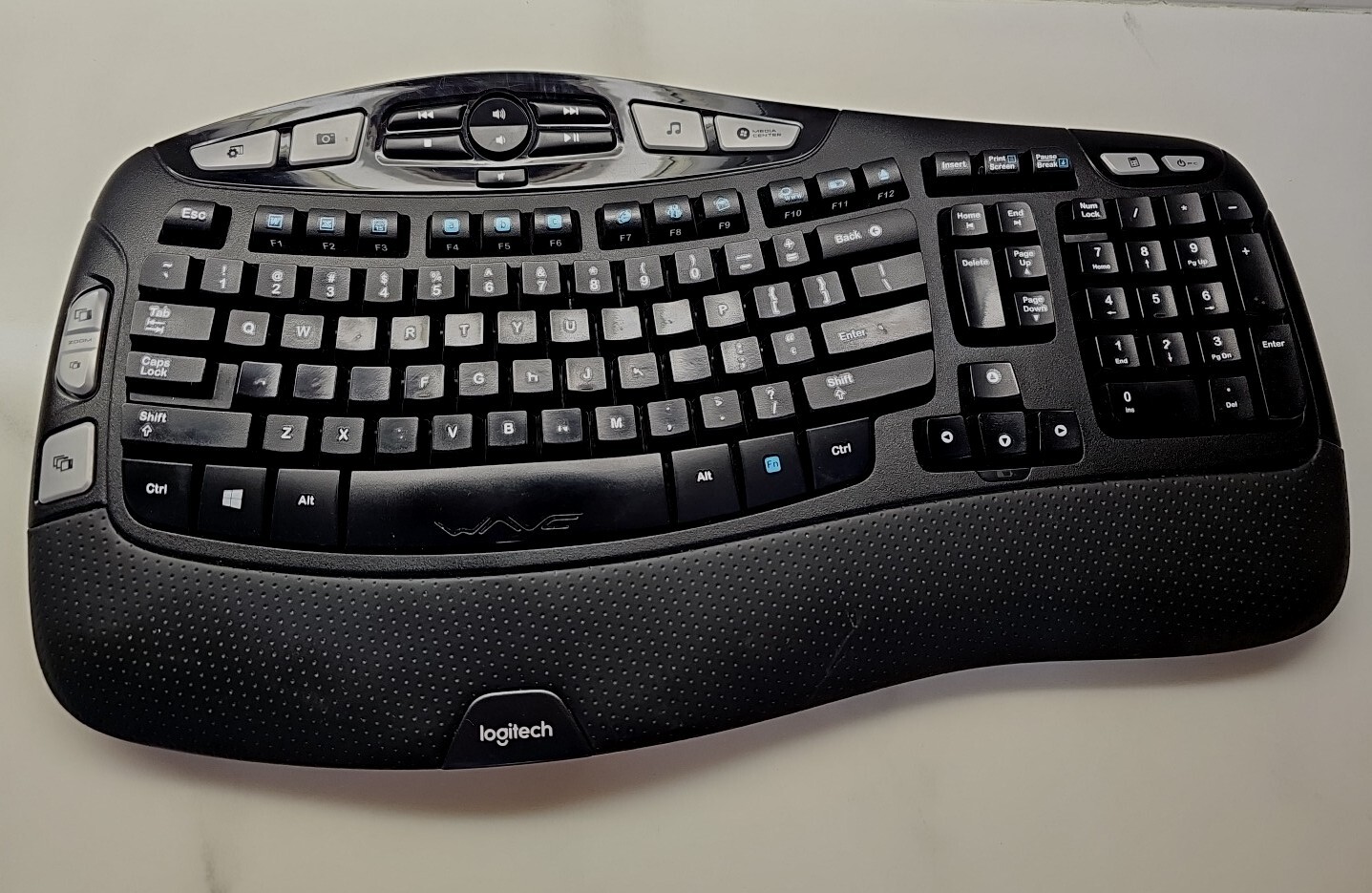 Logitech Wireless Wave K350 Y-RBN90 Keyboard - No USB receiver no ...