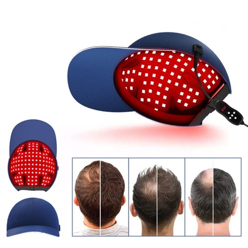 Easy to Use Laser Red Light Therapy Hair Growth Cap Hair Loss ...