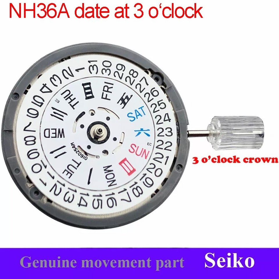 Japan S TMI 24 Jewels NH35A High Accurac Automatic Mechanical Movement ...