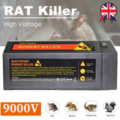 Electronic Mouse Trap Mice Rat Killer Pest Victor Control Electric ...