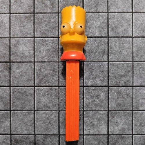 Vintage PEZ Simpsons - Bart Simpson - Candy Dispenser Red/Yellow 90's ...
