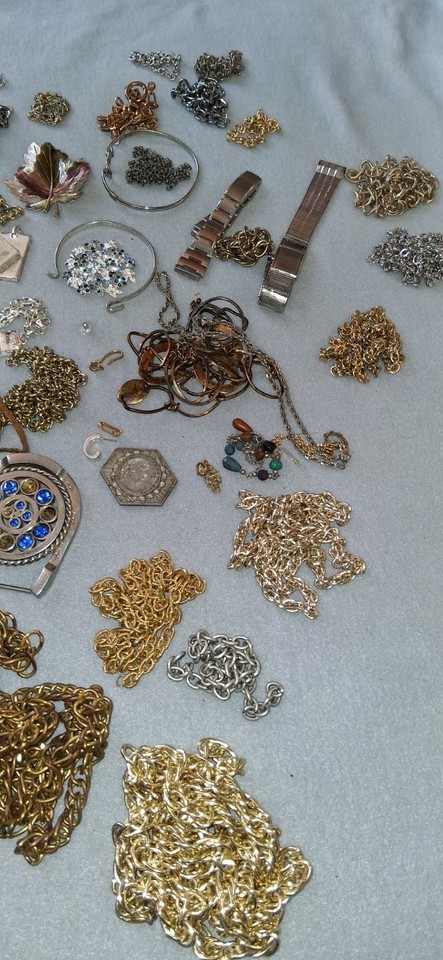4+ Pound Jewelry Lot-tangled, Broken, Craft | eBay