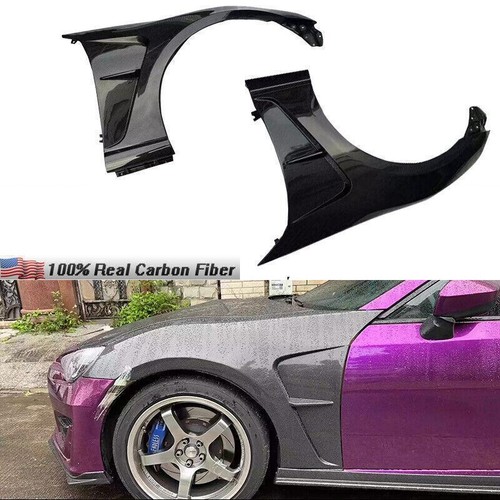 For Subaru BRZ Scion FRS Toyota GT86 REAL Carbon Fiber Side Fender ...