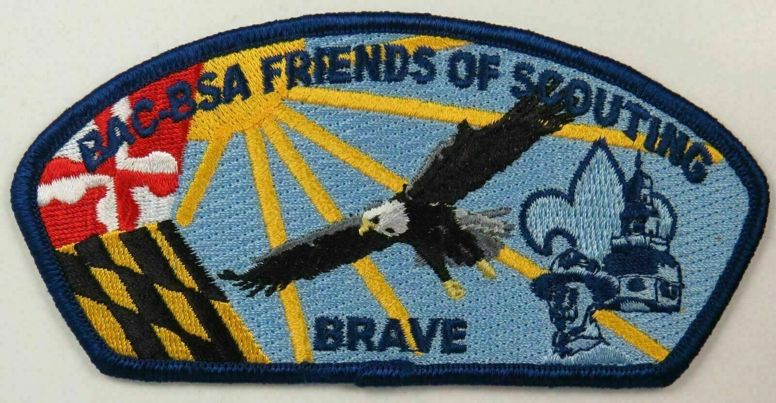 BAC-BSA Friends Of Scouting Brave CSP DBL Bdr. [C-1964] | eBay