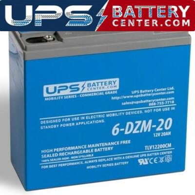 Chilwee 6-DZF-20 12V 20Ah M5 Deep Cycle Mobility Replacement Battery | eBay