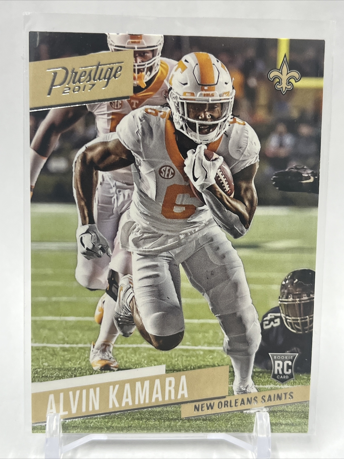 2017 Prestige 251 Alvin Kamara Rookie Card | eBay
