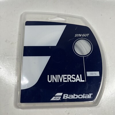 Babolat Syn Gut Wraps Universal 130 / 16 Tennis String - 12m / 40 ...