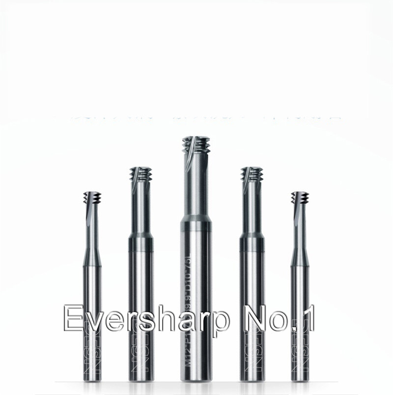 Solid Carbide Thread Mill M6x0.75 HRC65 Carbide Thread Mill 3T M6 0 ...