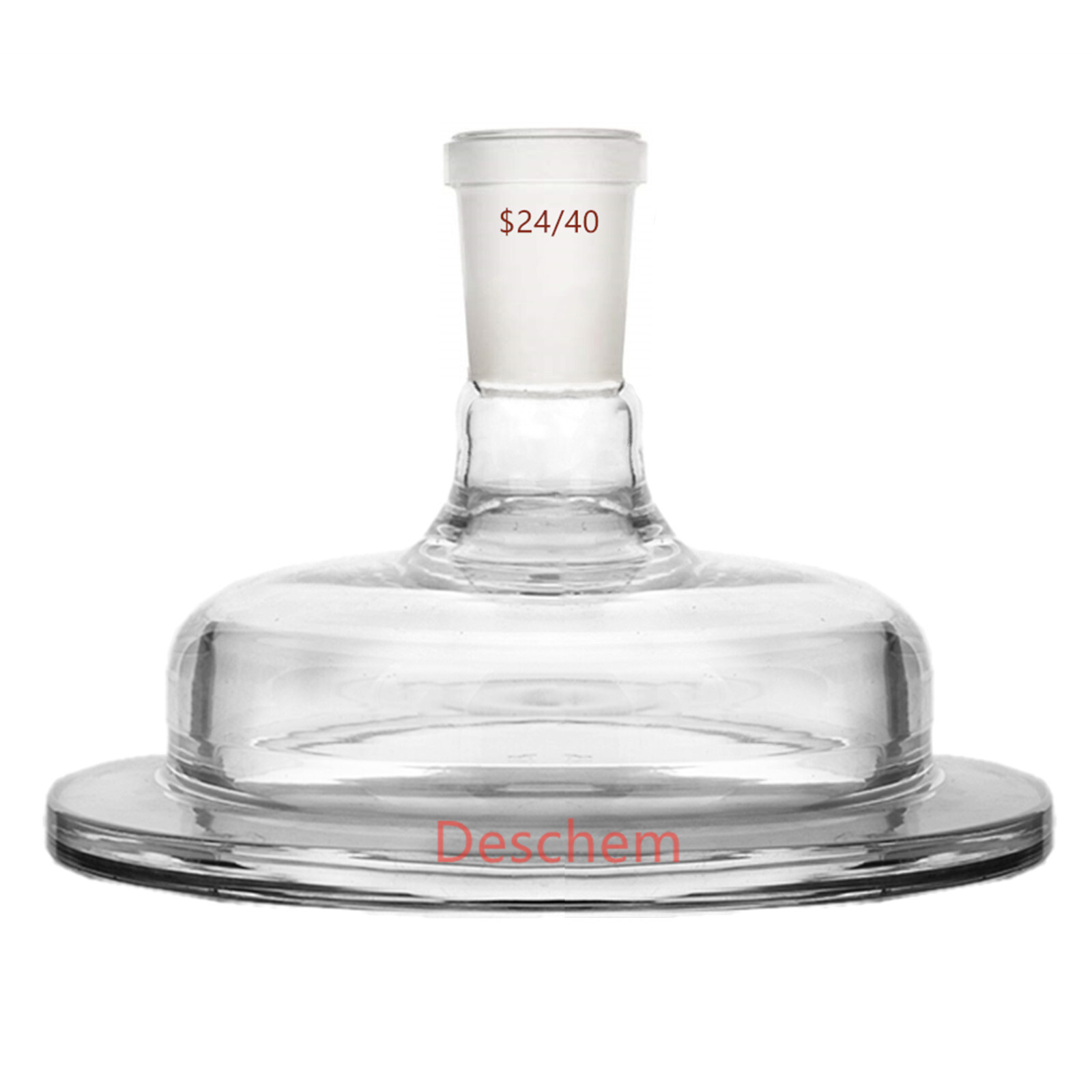 24/40 100mm Glass Reactor Lid Dn100 One Neck Use for Lab Reaction ...