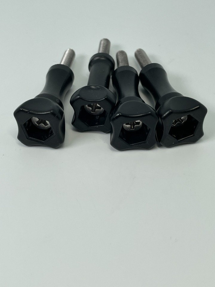 4x Genuine official GoPro Long Thumb screws for GoPro 10 9 8 7 6 5 4 3 ...