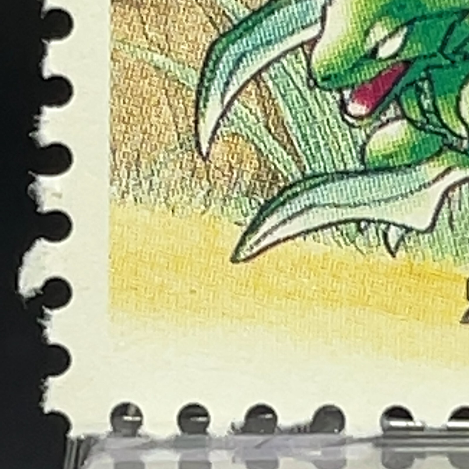 Scyther Pokemon Postage Stamp Card old 1998 CCG Shogakukan Japanese ...