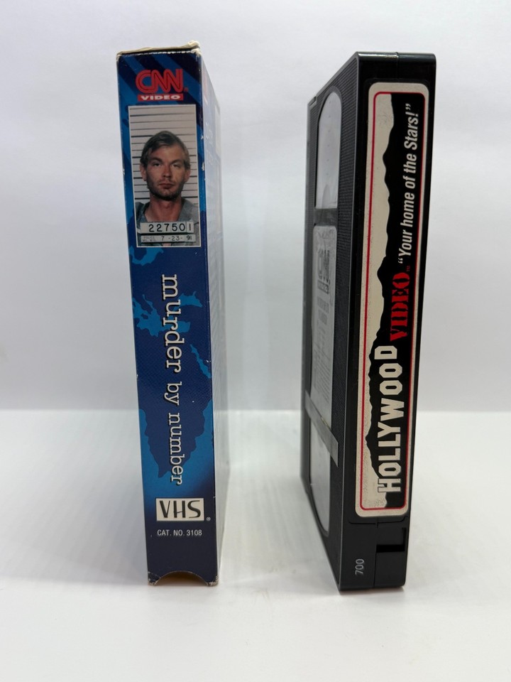 CNN VIDEO MURDER BY NUMBER INSIDE THE SERIAL KILLER JEFFERY DAHMER VHS ...