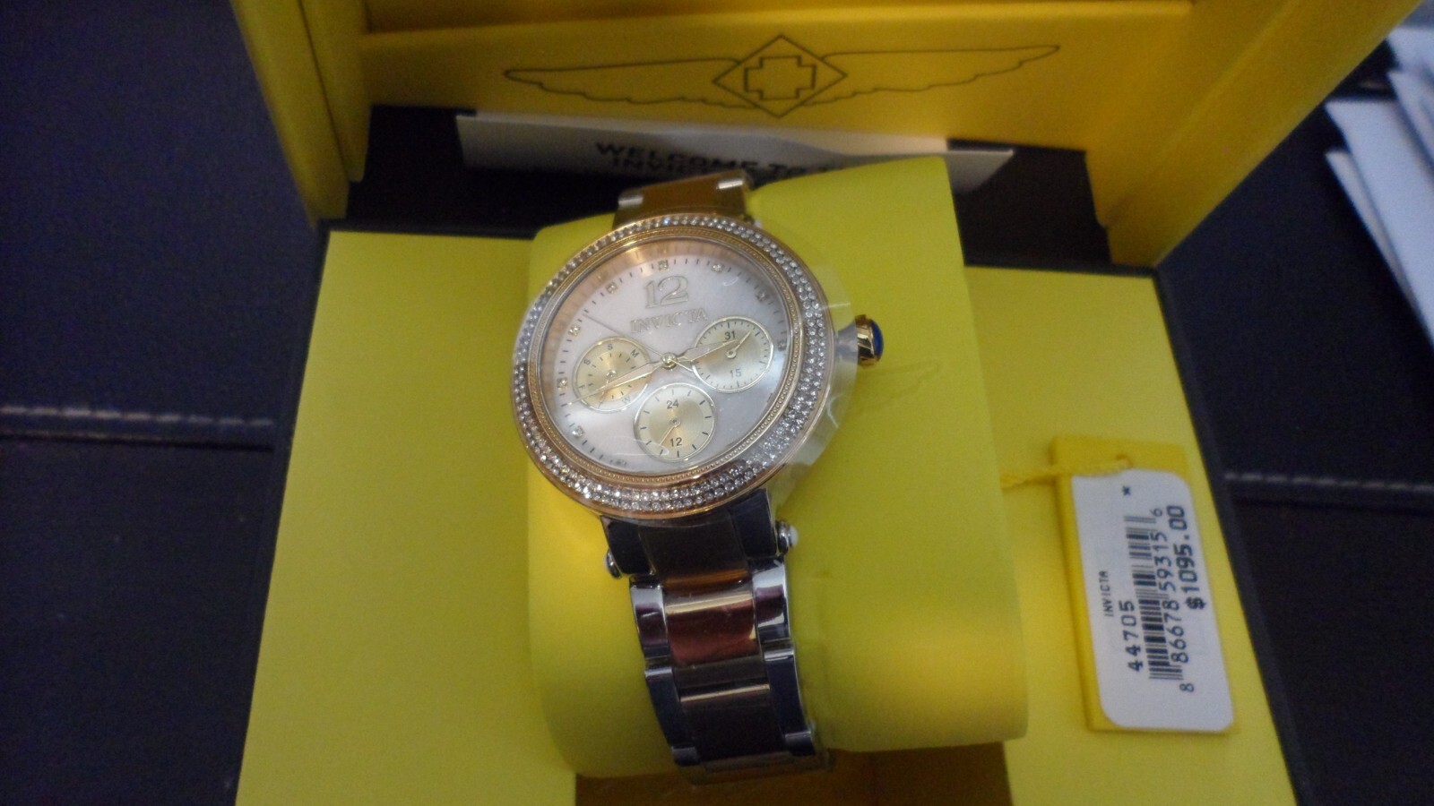 Invicta Bolt 36.5mm Stainless Steel Women's Quartz Watch 44705 / MSRP ...