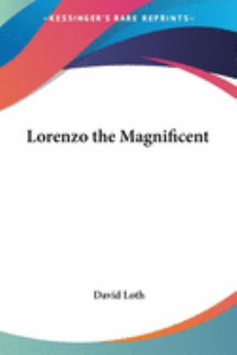Lorenzo the Magnificent by David Loth (2005, Trade Paperback, Reprint ...