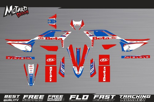 Beta RR LC 125 2021 2022 Graphics Kit Premium Decals Stickers by Motard ...