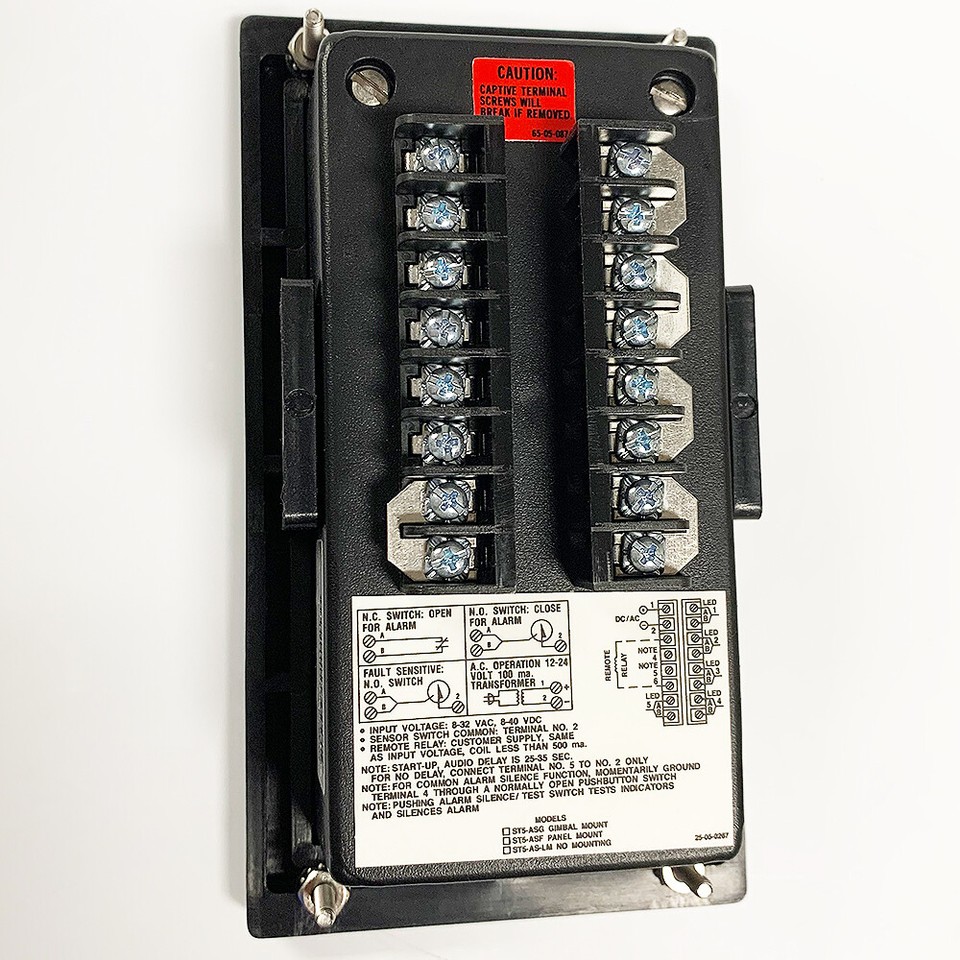 Murphy ST5AS-F Remote Alarm Tattletale Annunciator, Part No. 25700001 ...