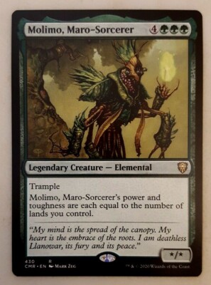 1x Molimo, Maro-Sorcerer Commander Legends Magic the Gathering MTG NM ...