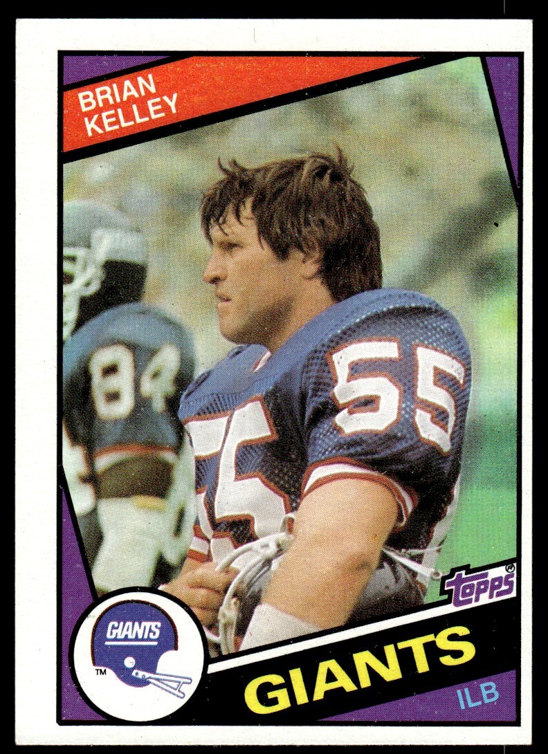 1984 TOPPS BRIAN KELLEY NEW YORK GIANTS #319 | eBay