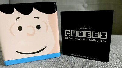 NEW Hallmark Cubeez Peanuts LUCY Metal Box Collectible Container RARE ...