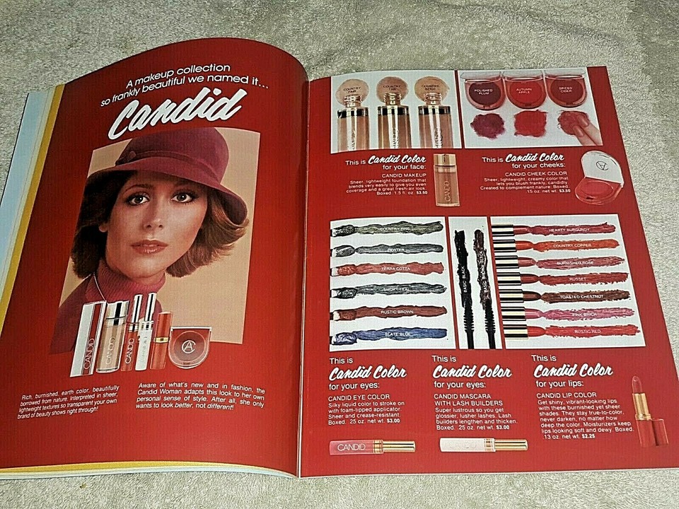 1976 Avon Women's Cosmetics & Beauty Catalog - Seductive "Fall/Holidays ...