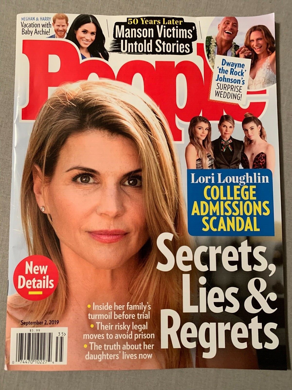 Sharon Tate & Jay Sebring - September 2019 People Magazine | eBay