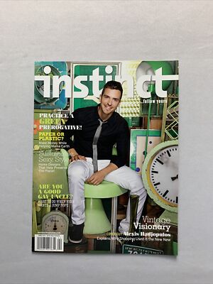 Instinct Magazine April 2010 - Alexis Hadjopulos, Mother Earth | eBay