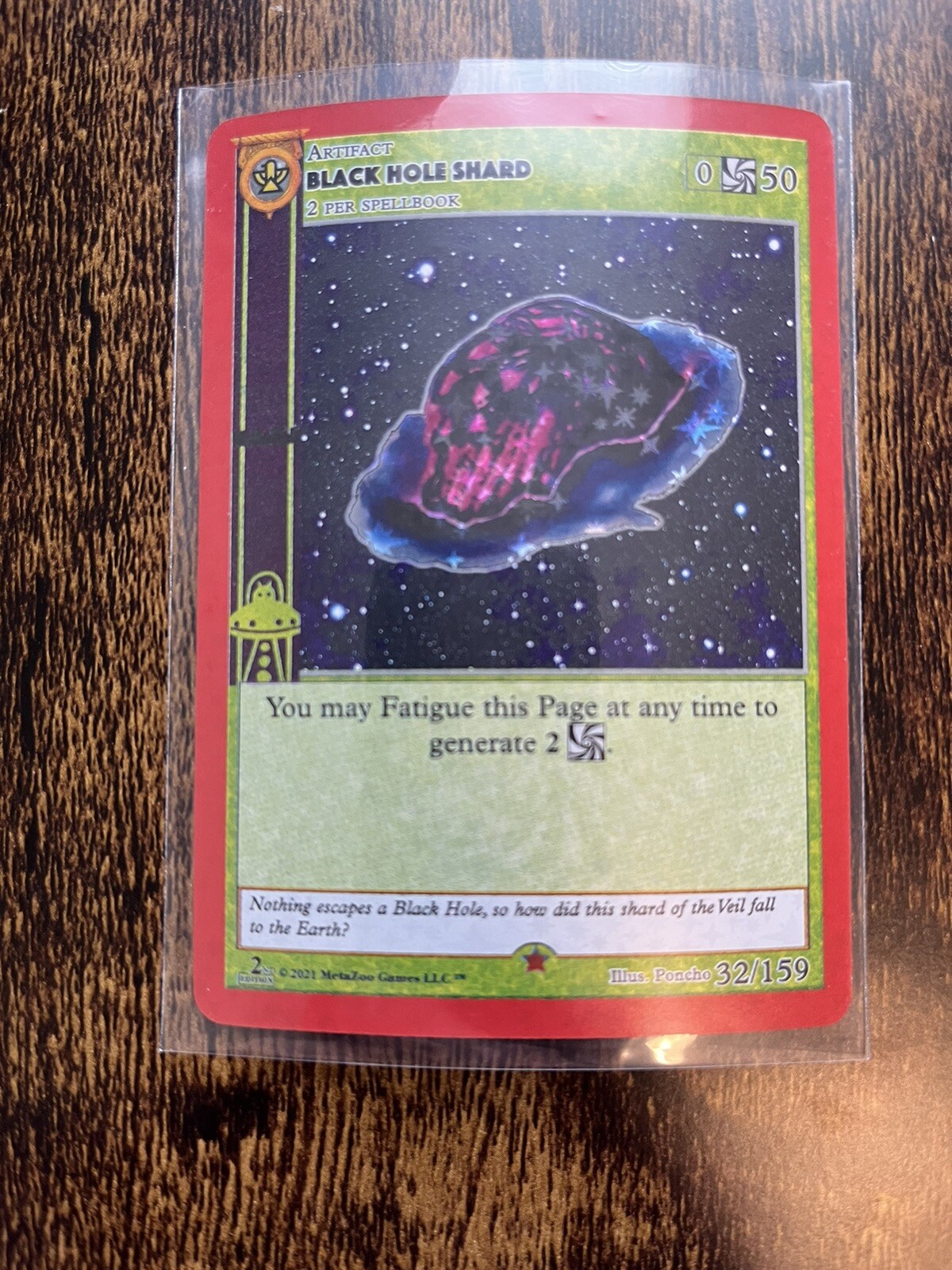 Black Hole Shard - Reverse Holo - Metazoo 32/159 Cryptid Nation 2nd ...