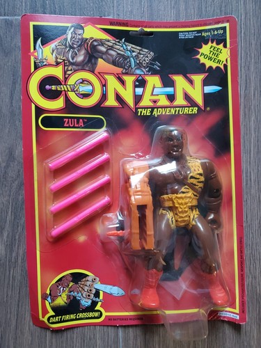 1992 Conan The Adventurer "Zula" Hasbro 7" MOC vintage action figure | eBay