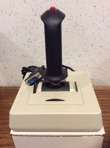 CH Flight Stick Joystick Pc Gameplrt Vintage Beige | eBay