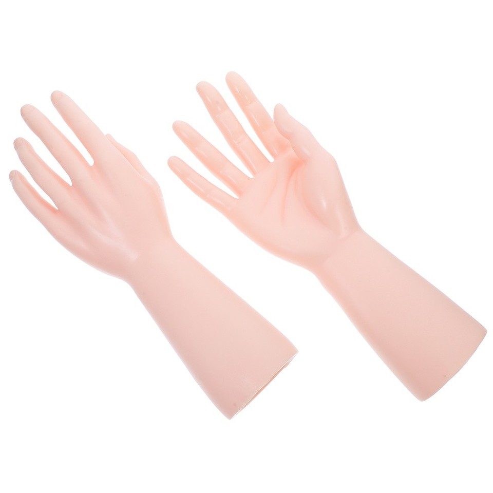 2 Pcs Countertop Jewelry Holder Mannequin Hand Display Fake Arms | eBay ...