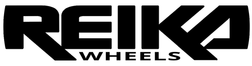 (Set of 4) Reika R20 Teton 17x8 5x4.5" +20mm Satin Black Wheels Rims 17 ...