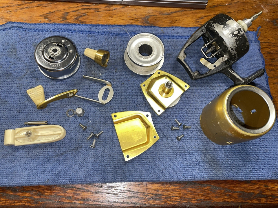 Vintage True Temper Model 633 Uni-Spin Reel W/Matching Rod Combo Made ...