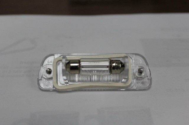 GENUINE MERCEDES ML R-Class W251 W164 05-12 License Plate Light Lens ...