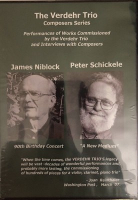The Verdehr Trio Composers Series:w David Niblock & Peter Schickele DVD ...