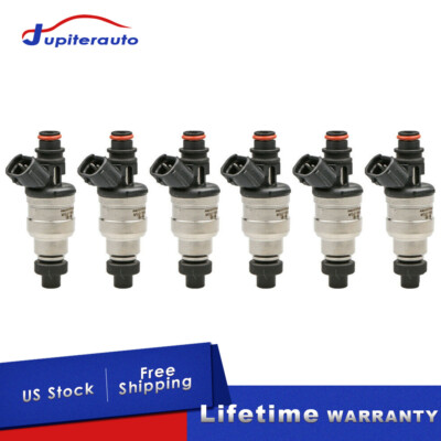New Set(6) Fuel Injectors For 89-95 Toyota Pickup 4Runner 93-94 T100 ...