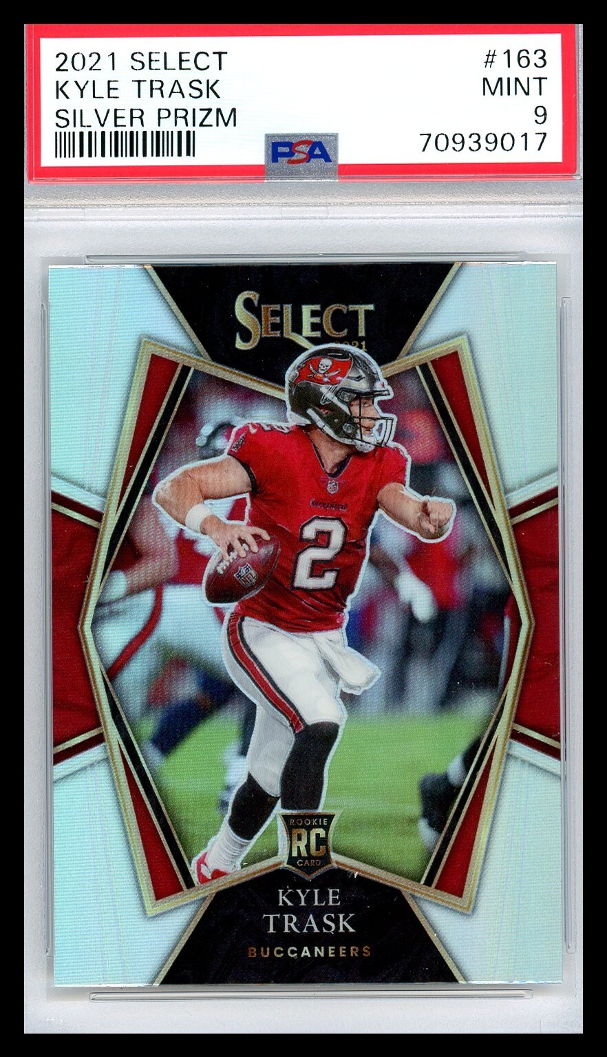 2021 Panini Select - Premier Level Silver Prizm #163 Kyle Trask (RC ...
