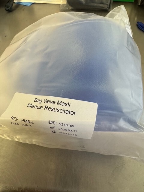 CPR Ambu Bag for Adults w/ 5 piece OPA set (2000ml) NEW In Bag | eBay