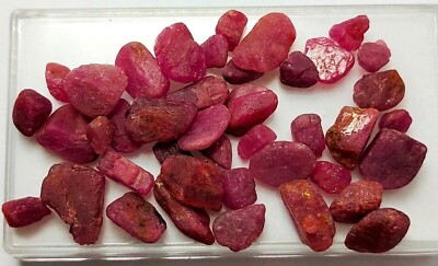 Natural Red Ruby Untreated Unheated African Raw Rough Loose Gemstone ...