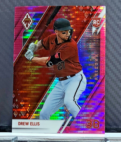 Drew Ellis 2022 Panini Phoenix PINK PULSAR PRIZM ROOKIE #15 ...