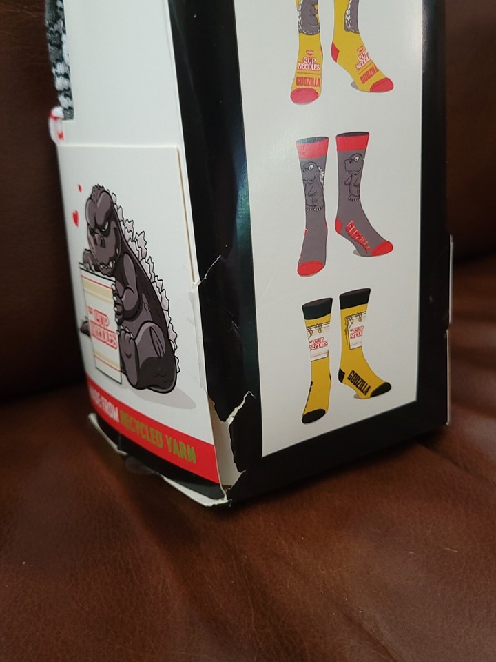GODZILLA SOCKS 6 PACK | eBay
