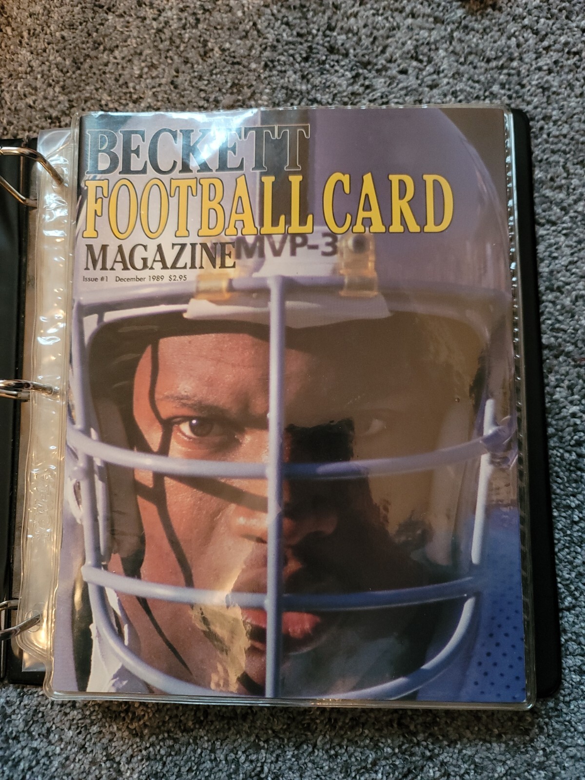 Beckett Football Card Magazine Issue 1 December 1989 Bo Jackson Mint | eBay