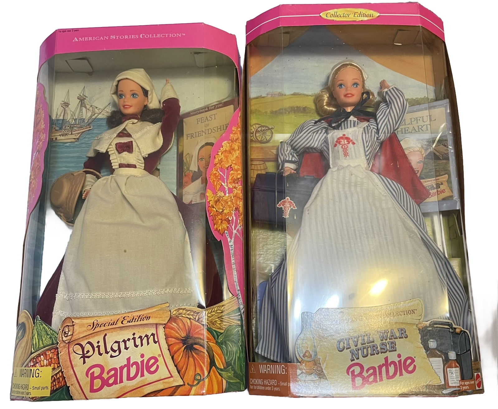 Pilgrim Barbie - Civil War Nurse American Story Collection 1994 Mattel ...
